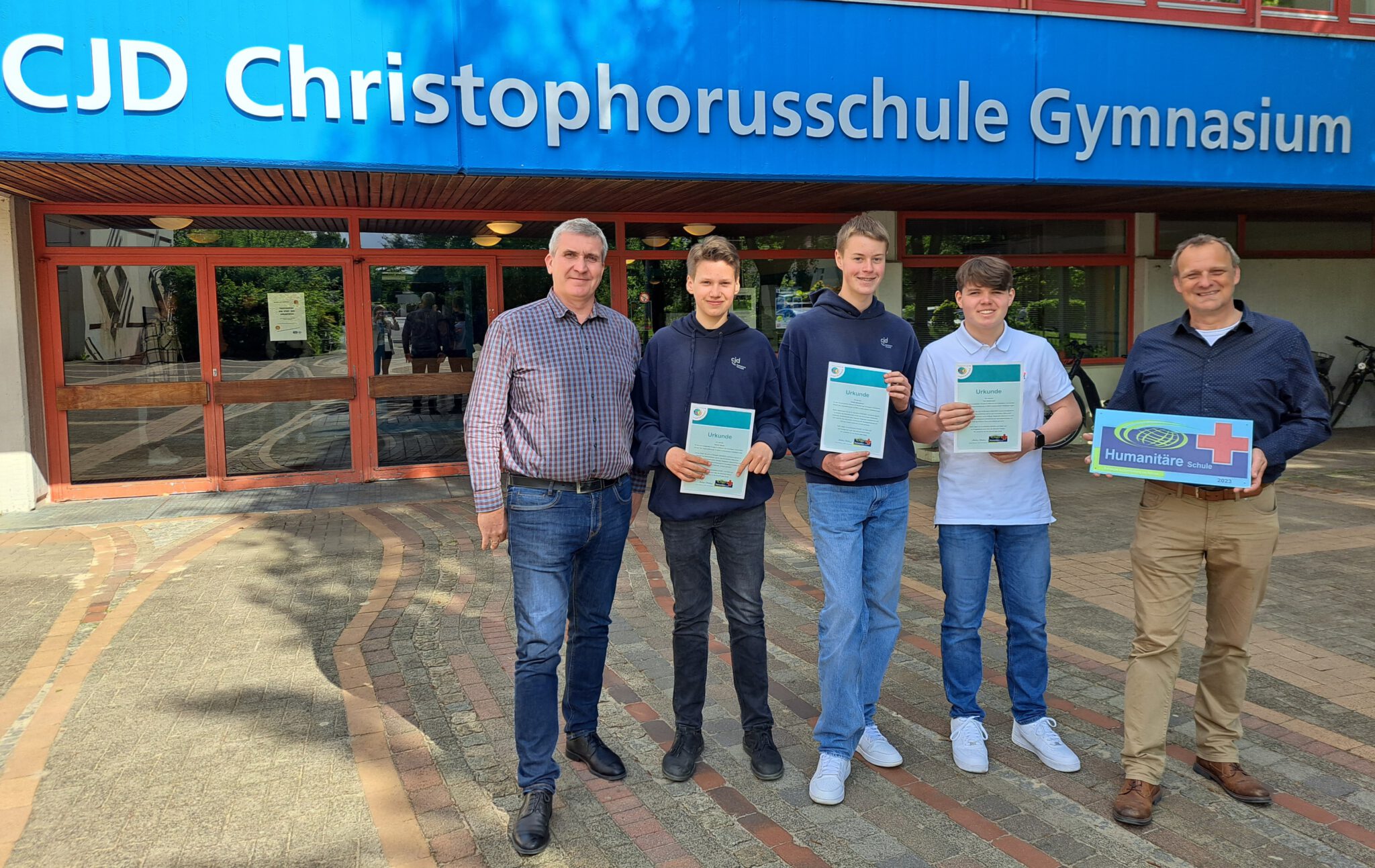 CJD-Gymnasium erneut zur Humanitären Schule zertifiziert | CJD ...